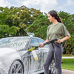 Sun Joe SPX-FC34 34-Ounce Snow Foam Cannon for SPX Series Electric Pressure Washers, w/Transfer Adapter