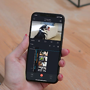 blurams Cameras for Home Security Indoor Camera w/Motion Detection, Two-Way Audio, Night Vision, Instant Alerts | Compatible with Alexa and Google, Cloud and Local Storage Available