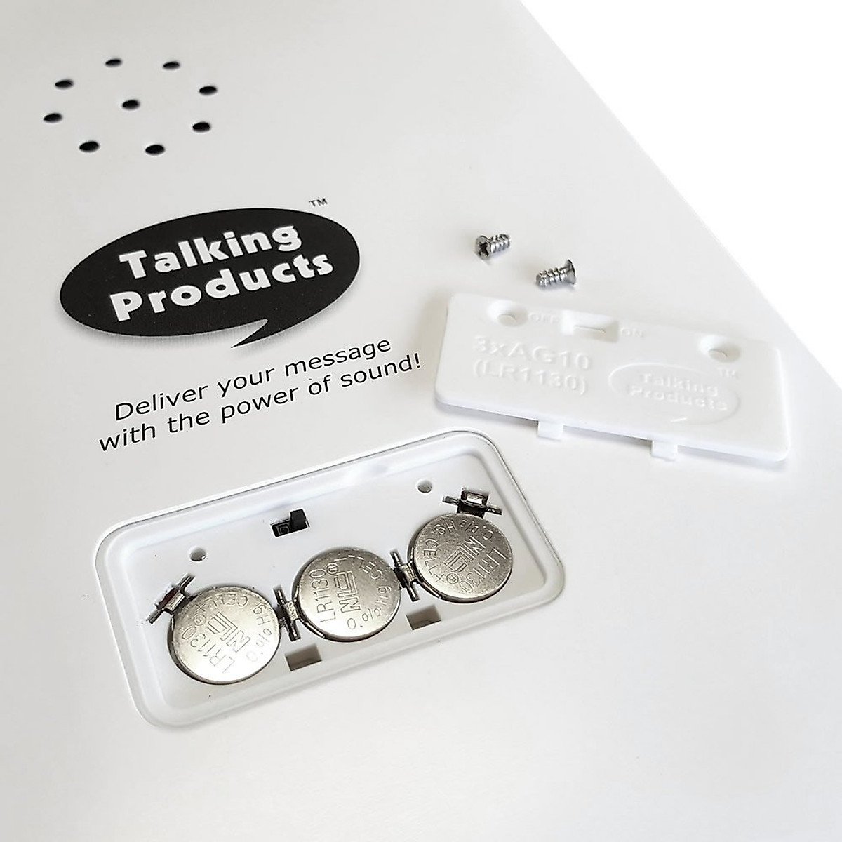 Talking Products, Voice Recordable Talking Audio Greeting Card, Record and Send Your own Personalized Custom Voice Message. 40 Seconds Recording with Replaceable Batteries.