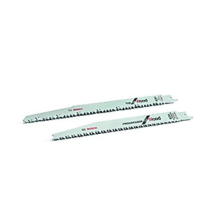 Bosch Professional 260925C111 2 TLG. Säbelsägeblatt (für Holz, Zubehör Säbelsäge) 2-Piece Set. Reciprocating Blade (Wood, Accessories Sabre Saw)