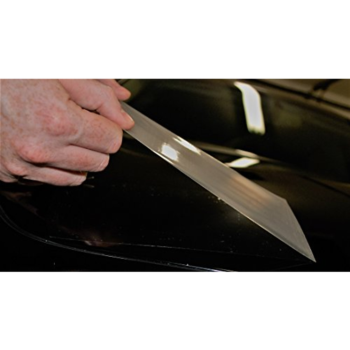TRACK ARMOUR TA3X100-3" x 100' - Temporary Track Day Paint Protection Clear Adhesive Film for Car