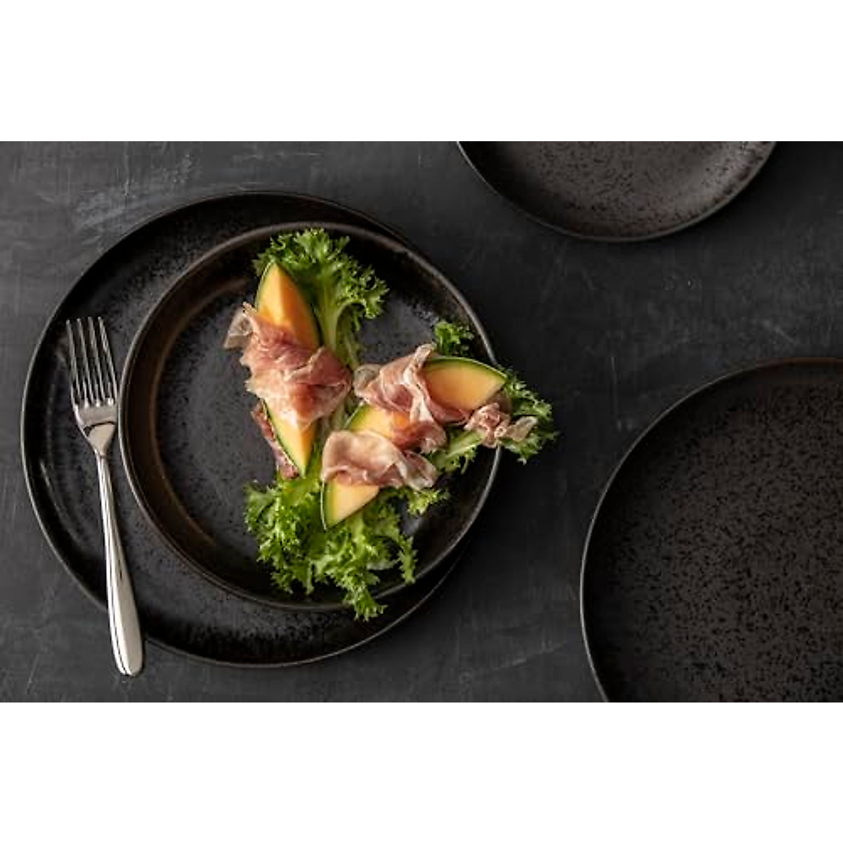 Fortessa Grand City Flatware 20 Piece Set, 10", Silver,