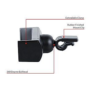 Koomus Pro Air Universal Smartphone Car Mount for air Vent, Black