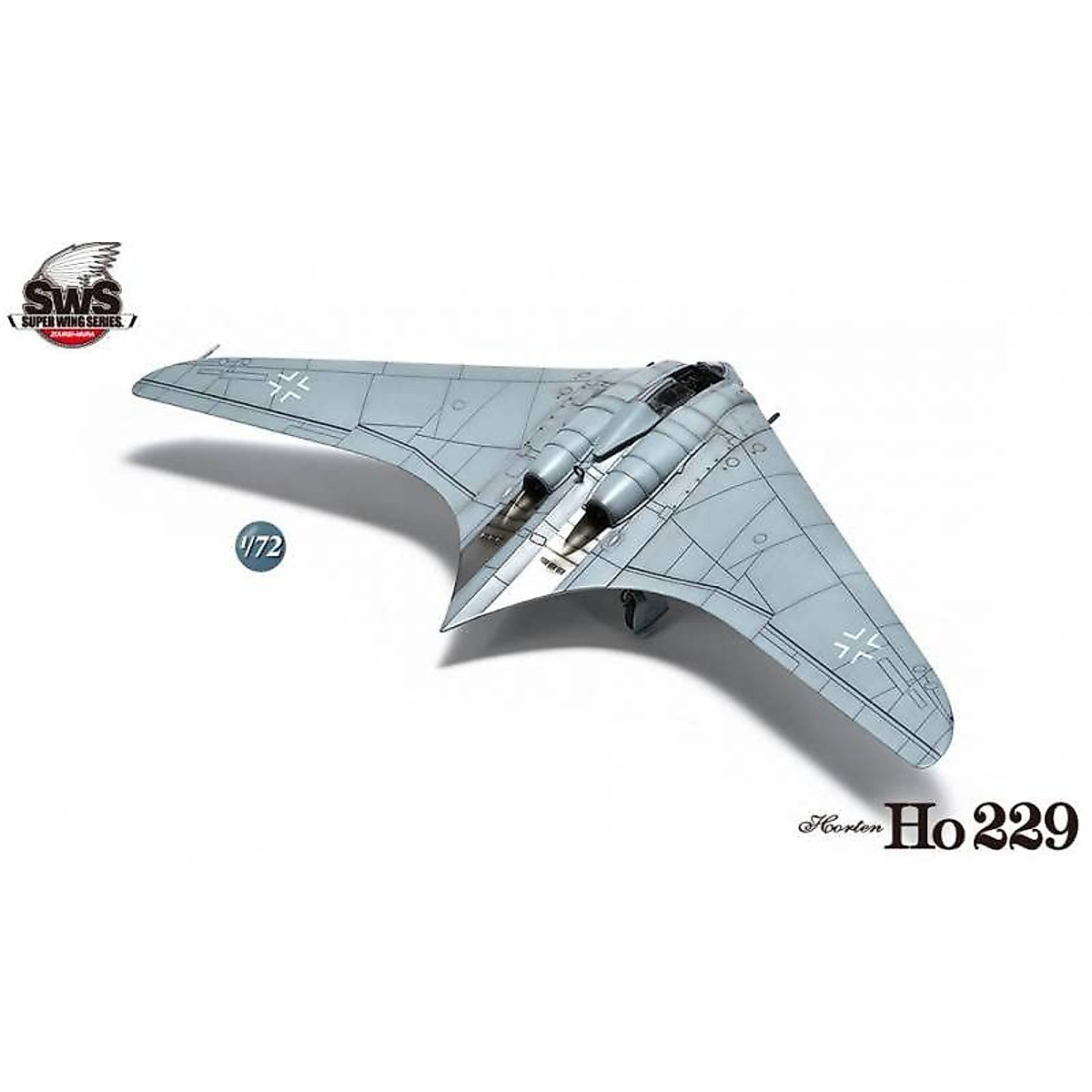 ZKMK28914 1:72 & 1:144 Zoukei-Mura Horton Ho229 (2 Kits) [Model Building KIT]