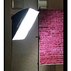 AOFOTO 7x5ft Pink Brick Wall Backdrop Happy Birthday Party Table Decoration Banner Photography Background Girl Youngster Artistic Portrait Photo Shoot Studio Props Video Drop Vinyl Wallpaper Drape
