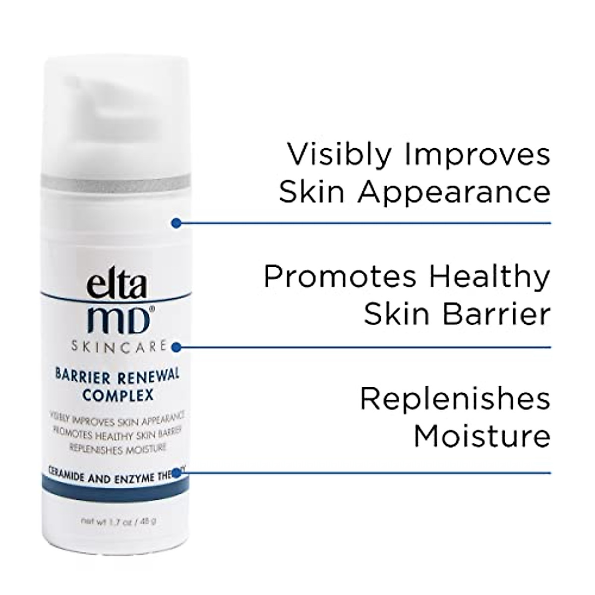 EltaMD Face Moisturizer for Women Elta MD Barrier Renewal Complex 1.7 oz / 48g, 1.7 Ounce (Pack of 1), multi