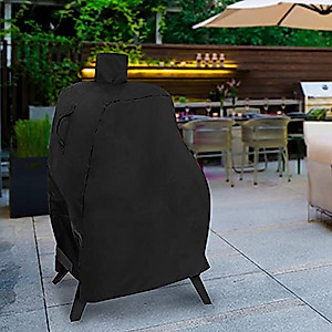 Stanbroil Smoker Cover for Dyna Glo Smoker Model DGO1176BDC-D Premium Vertical Offset Charcoal Smoker
