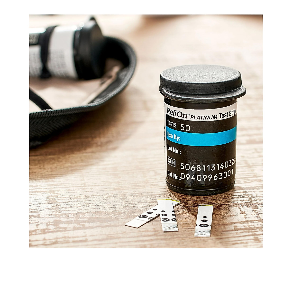 Blood Glucose Test Strips, 100 Count | Ideal for Glucose Monitor Kit, Glucose Level Testing | Reliable Readings | Accurate & Easy to Use | High Accuracy Strips