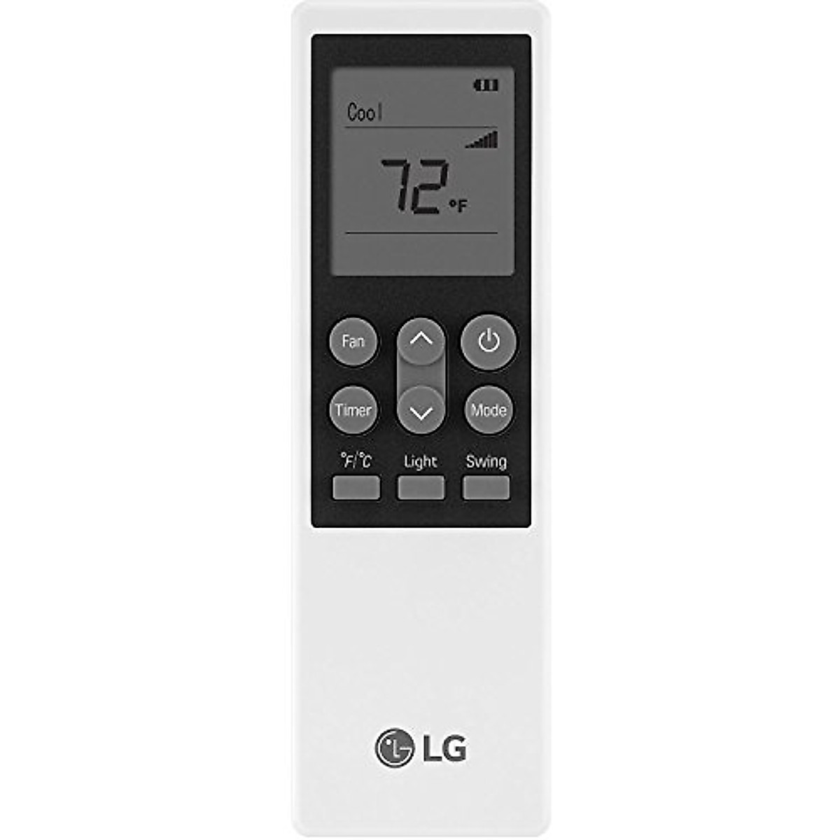 LG Portable 115V Air Conditioner - Rooms up to 200-sq ft, White