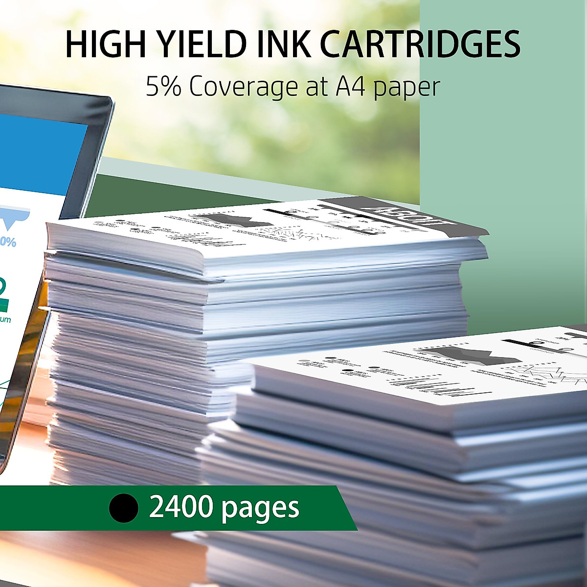 CRG137 137 Black Toner Cartridge, Replacement for Canon Cartridge 137 CRG 137 to use with ImageClass MF232w MF242dw D570 MF236n MF230 MF240 MF247dw MF227dw MF244dw (Black, 2-Pack)