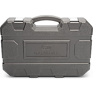 GEARWRENCH 65 Piece 1/2" Drive Standard & Deep SAE/MM Impact Socket Set - 89095