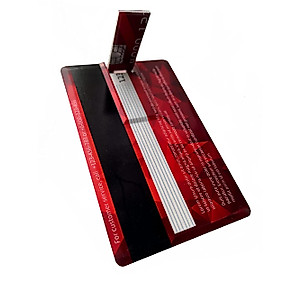 USB Flash Drive 64GB Thumb Drive High Speed USB Drive USB 2.0 Memory Stick Credit Card Design Waterproof