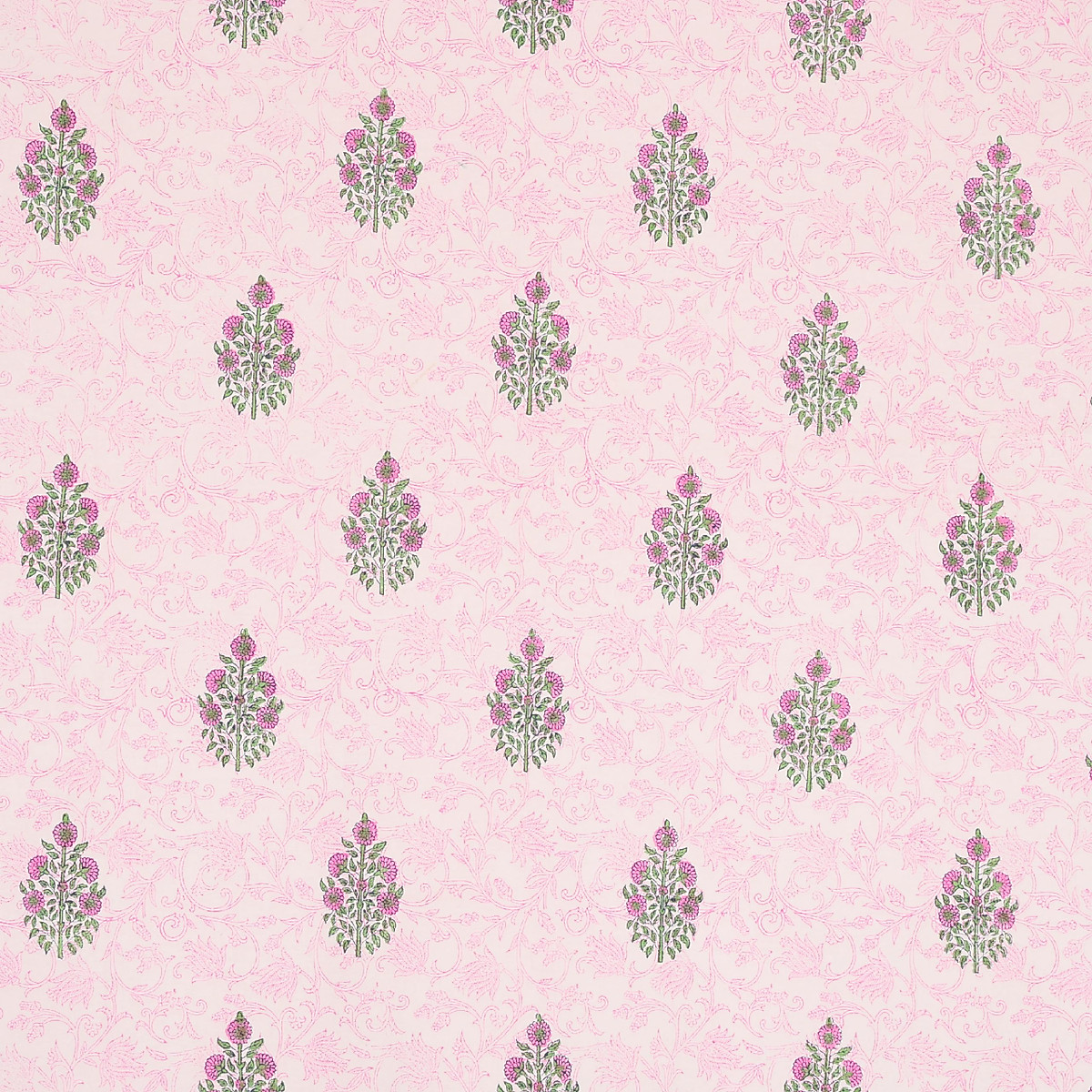 ABHOOH Hand Block Print Tablecloth for Rectangle Table, Block Print Table Cover for Kitchen Dinning Tabletop Decoration Parties Weddings Bithday Christmas (60 X 108 Inches)