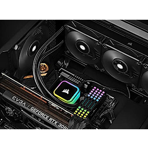 Corsair AF120 Elite, High-Performance 120mm PWM Fluid Dynamic Bearing Fan with AirGuide Technology (Low-Noise, Zero RPM Mode Support) Single Pack - Black