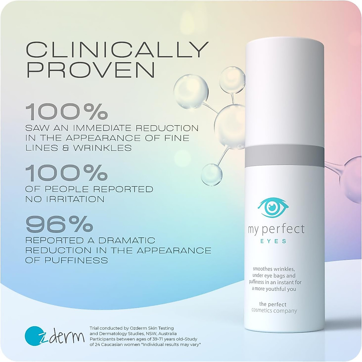My Perfect Eyes 10ml, 100 Applications, Penny Lane, Instant Results, Clinically Proven, Anti-Ageing Serum UK Original Formula, Science-Backed Anti-Wrinkle Serum. As Seen on TV.
