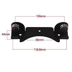 3D Printer Accessories 3D Printer Filament Metal Bracket Material Rack Stable for Almost 3D Printer 3D Printer Controllers