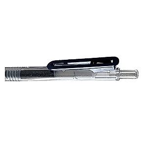MUJI Clear Ballpoint Gel Pen [Blue-black] 0.5mm x 5
