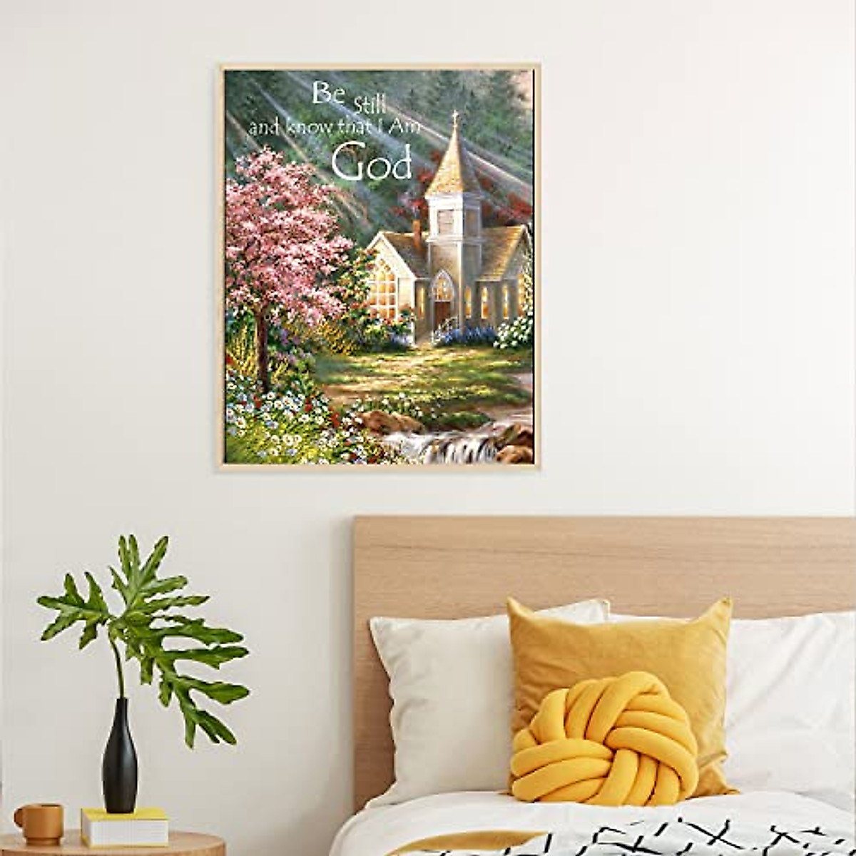 Jesus Cross Stitch Kits for Adults - Stamped Crossstitching Kits Preprinted 11 Count Cross-Stitch Kit for Beginner, 11CT Prestamped Easy Pattern Needlepoint Kits Crafts for Decor 11.8x15.7inch