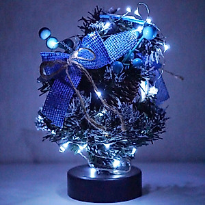 3 Pack Fairy Lights Battery Operated 6.6ft 20 Led Mini String Lights Silver Wire Starry Lights for DIY Wedding Party Festival Halloween Christmas (Cool White)