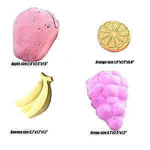 Lava Block Chew Toys Teeth Grinding Pet Lava Block Calcium Stone for Chinchilla Hamster Mouse Squirrels and Small pet 4 Pack