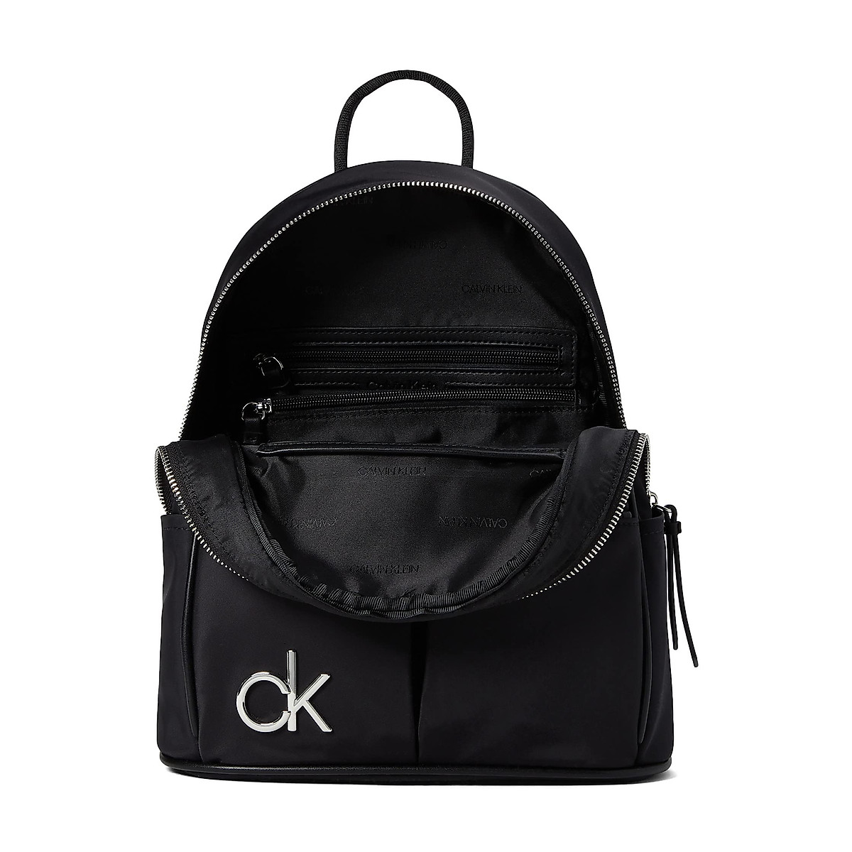 Calvin Klein Rainey Backpack Black/Silver One Size