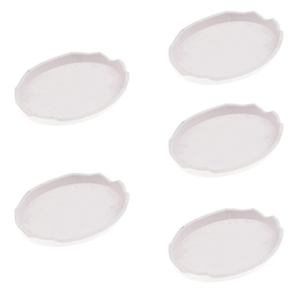 SGerste Shallow Reptile Amphibians Food and Water Dish Small Pets Corner Feeding Bowl for Mini Pets Reptile Turtle Tortoise Lizard Spider Scorpion - Small Eggshell