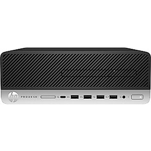 HP ProDesk 600 G3 SFF Intel Pentium G4400 8GB 500GB 3.5 SATA HDD Intel HD Graphics 530 Desktop PC Refurbished Window 10 Professional (Renewed)