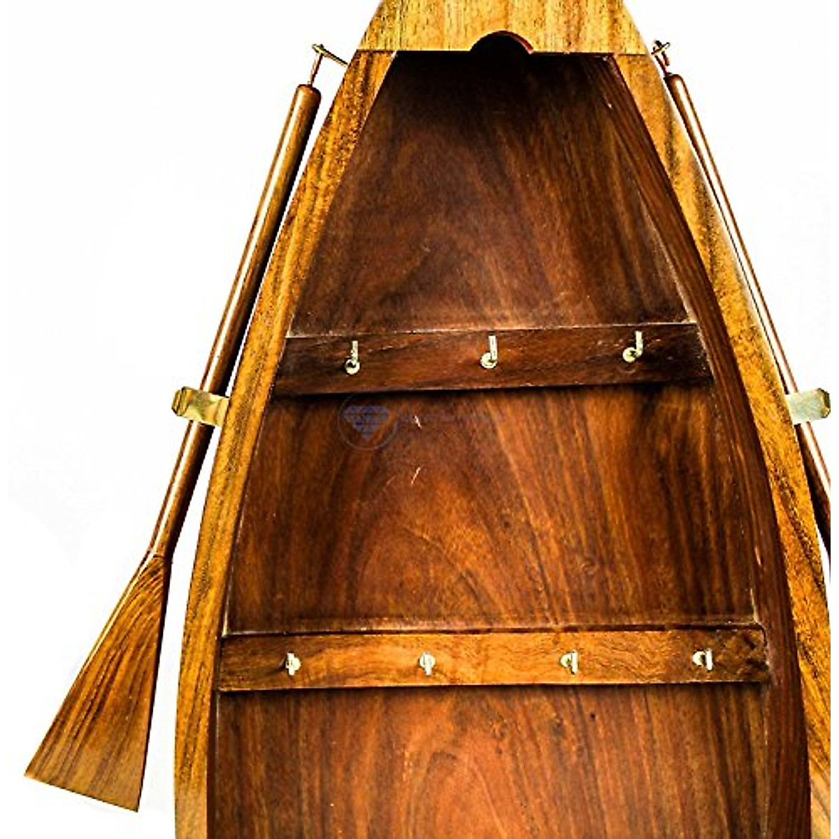 Nagina International Nautical Handcrafted Boat Key Cabinet with Key Hooks | Maritime Home Decor Products
