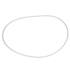 1.5M x 94 Teeth Mini Lathe Belt Replacement Drive Belt Transparent Polyurethane Accessory for 8 x 14 Mini Lathe