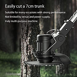 Cordless Lawn Edger Battery Powered, 21V Electric Lawn Edger Edger Lawn Tool for Home Garden, Lawn, Yard, Bush Trimming & Pruning