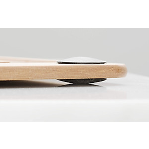 Epicurean All-In-One Cutting Board with Non-Slip Feet and Juice Groove, 10" × 7", Natural/Black