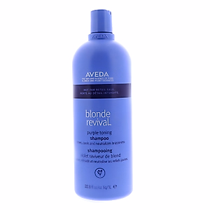 Aveda Blonde Revival Shampoo; purple toning 33.8oz / Liter