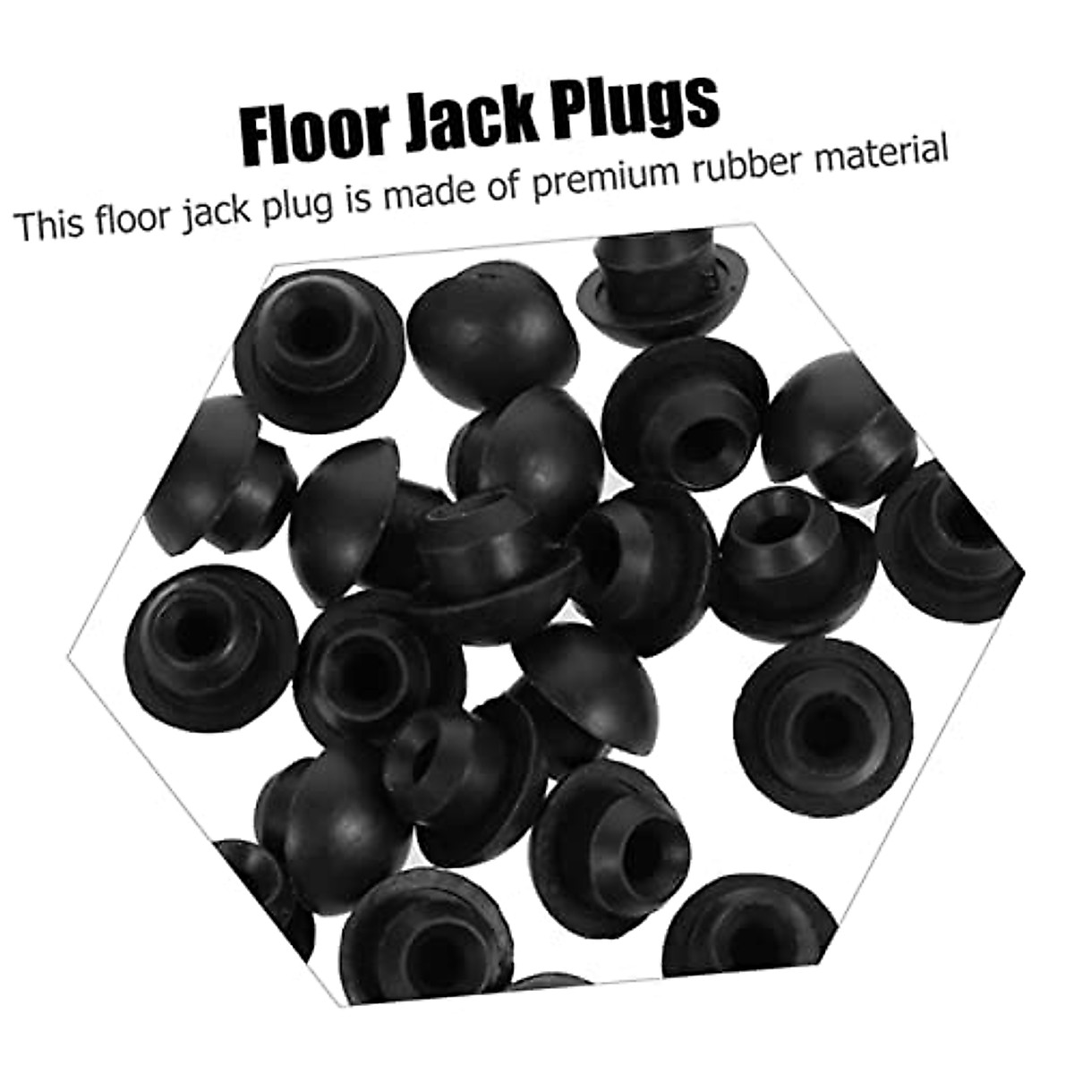 ERINGOGO 30pcs Jack Oil Plug accesorios para auto car Plug auto car Accessories Floor Jack 2 ton Hydraulic Jack Oil 3 ton Jack Rubber Hydraulic Filler Bung Hydraulic Jack Bung Rubber Plugs