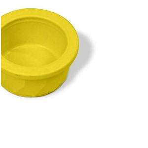 Van Ness Pets Crock Style Heavyweight Plastic Small Animal Bowl, 4 Ounce Food/Water Dish