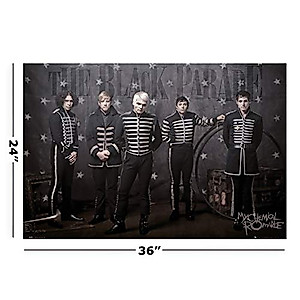 POSTER STOP ONLINE My Chemical Romance - Music Poster (The Guys - The Black Parade) (Size 36 x 24) (Unframed, Unframed)