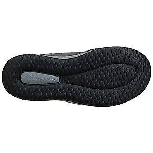 Skechers Men's Classic Fit-Delson-Camden Sneaker, Black/Grey,11 Wide US