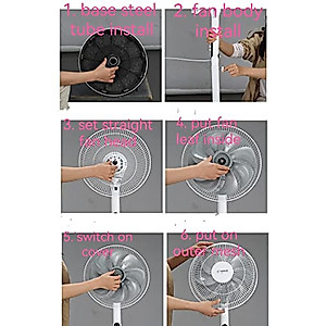 Floor fan Floor fan Home office vertical 12 inch fan bedroom falling fan