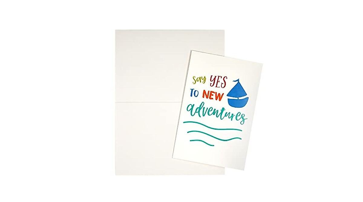 Motivational Cards Pack with Positive Quotes & Envelopes - 48 Pieces