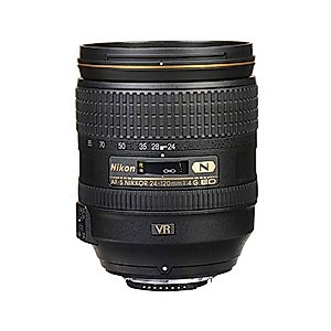 Nikon AF-S FX NIKKOR 24-120mm f/4G ED Vibration Reduction Zoom Lens with Auto Focus for Nikon DSLR Cameras