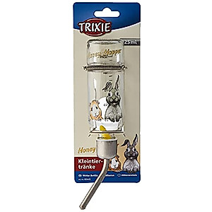 Trixie Honey and Hopper Glass Water Bottle, 125 ml