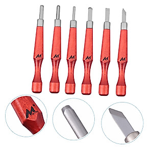 12 Pcs Carving Hand Carving Tools Wood Carving Tools Woodworking Cutters Engraving Knives Wooden Marking Knives Woodworking Line Tools Woodcut Knives Carpenter Tools