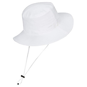 Nike Golf Dri-FIT UV Sun Bucket Hat (White/White, L/XL)