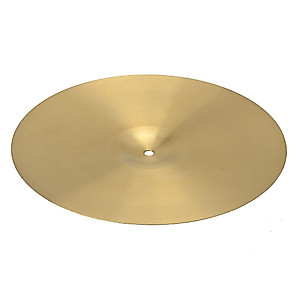 ITSHAND Professional 18" 0.8mm Copper Alloy Ride Cymbal for Drum Set Golden