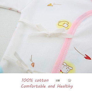 okpuzee 18PCS Newborn Girl Clothes Preemie Baby Outfit 0 3 Months Pants Layette Gift Set