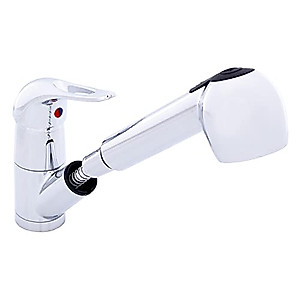 Ambassador Marine Stasis Collection Mini Pull-Out Galley Faucet, Chrome