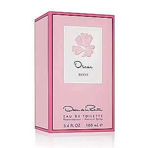 Oscar de la Renta Oscar Collection Rose Eau de Toilette Perfume Spray for Women, 3.4 Fl. Oz.