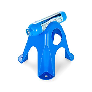 Camco 2-in-1 RV Water Filter Stand | Reduces Hose kinking | Maximizes Water Flow Rate | Two Holding Options | Durable Construction (40777)