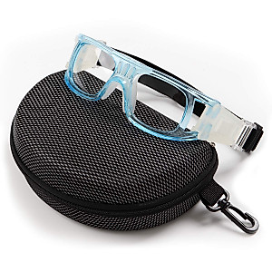 Poxas Basketball Football Soccer Sports Glasses Safety Glasses Sports Goggles PC Lens Protective Eye Glasses