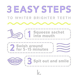 Keeko - Natural/Organic Oil Pulling Sachets (Morning Mint) (14 Packets (2 Week Course))