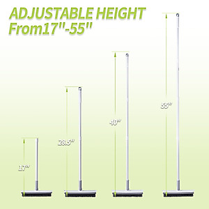 IVYROLL Grout Brush with Long Handle, Grout Cleaner for Tile Floors, Shower Tile Floor Scrubber for Cleaning Baseboard Bathroom